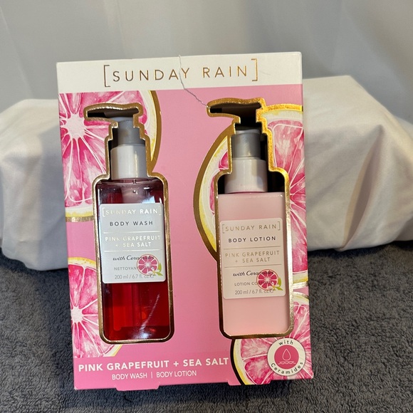 Sunday | Bath & Body | Sunday Rain Pink Grapefruit Sea Salt Body Wash ...